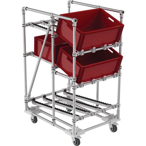 Chariot de picking Flowrack - Trilogiq - Manutan.fr