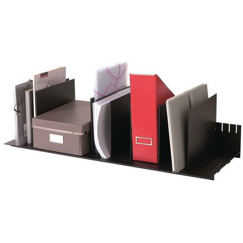 Trieur vertical à séparateur amovible pour armoire - Noir - Paperflow ...