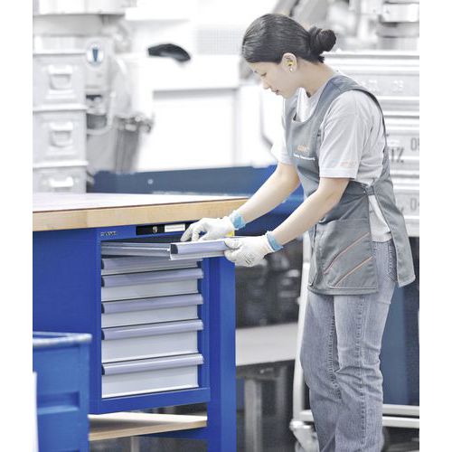 Établi (LxPxH) 2000x700x840mm-Lista - Manutan.fr